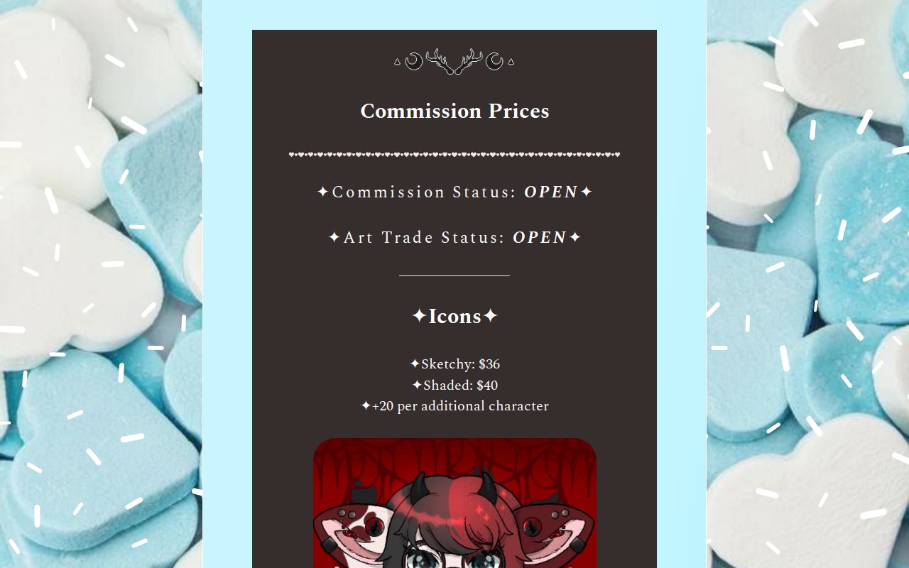 Commission Prices